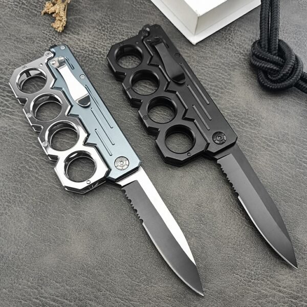 Brass Knuckle Knife – ForgeWorksPro